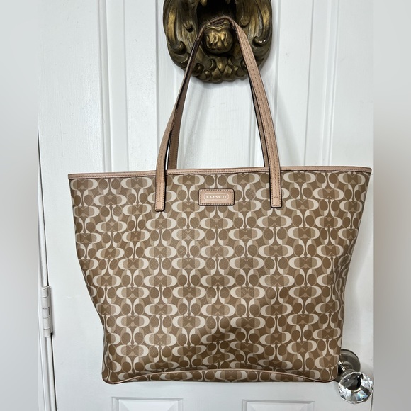 Coach | Bags | Coach Peyton Park Dream Tote Light Khakitan | Poshmark